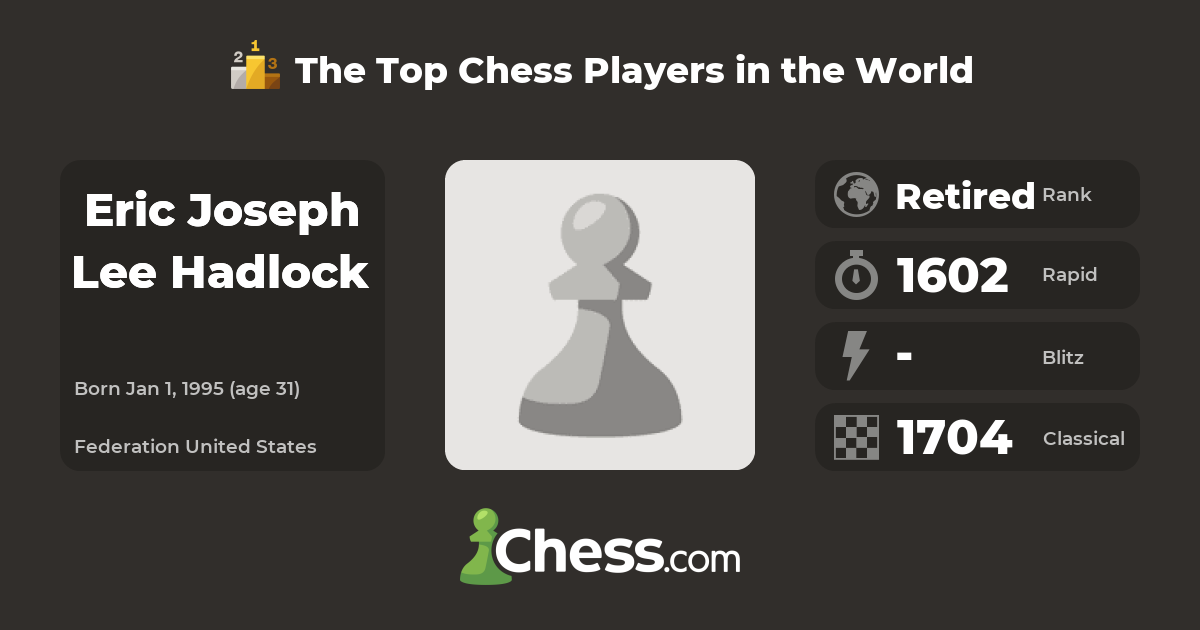 Eric Joseph Lee Hadlock | Top Chess Players - Chess.com