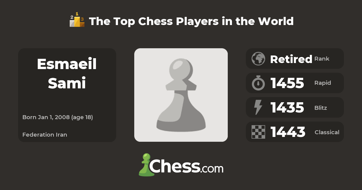 Esmaeil Sami | Top Chess Players - Chess.com