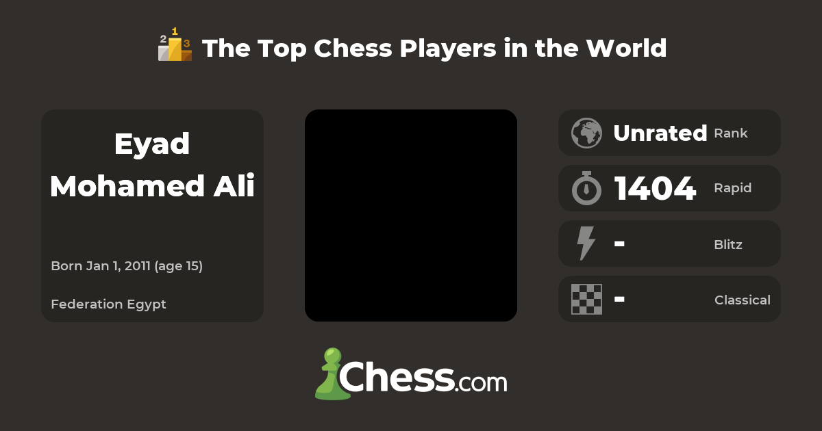 Eyad Mohamed Ali | Top Chess Players - Chess.com