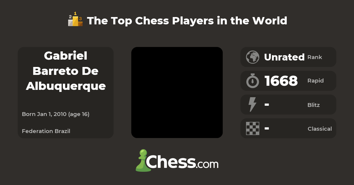 Gabriel Barreto De Albuquerque | Top Chess Players - Chess.com