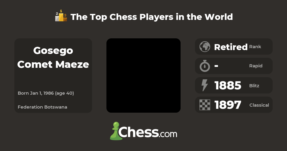 Gosego Comet Maeze | Top Chess Players - Chess.com