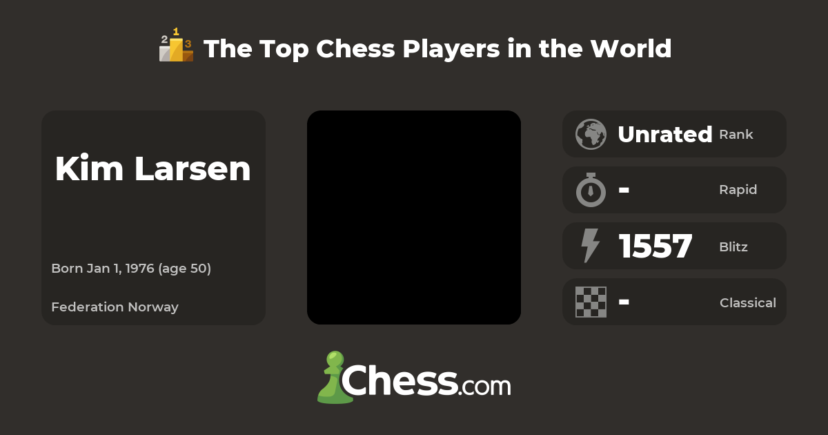 Kim Larsen | Top Chess Players - Chess.com