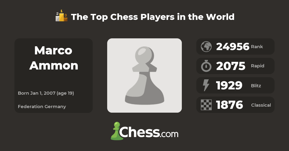 Marco Ammon | Top Chess Players - Chess.com