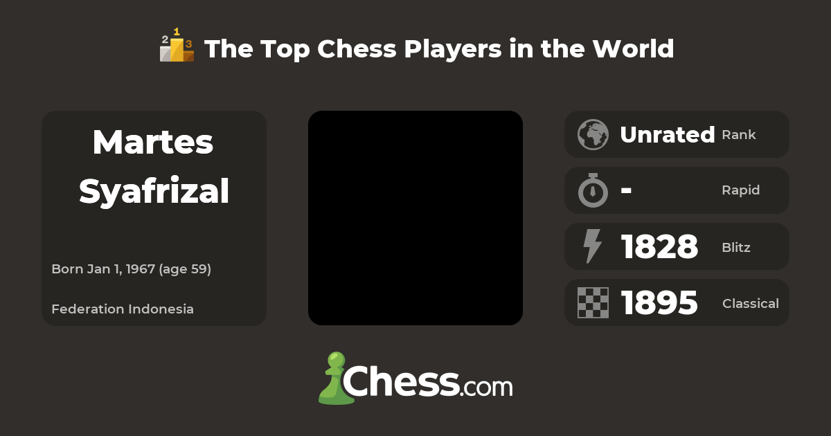 Martes Syafrizal | Top Chess Players - Chess.com