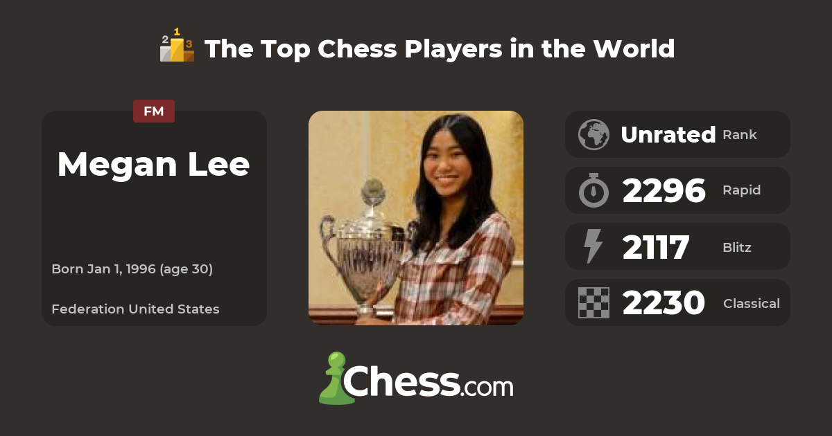 Megan Lee | Top Chess Players - Chess.com