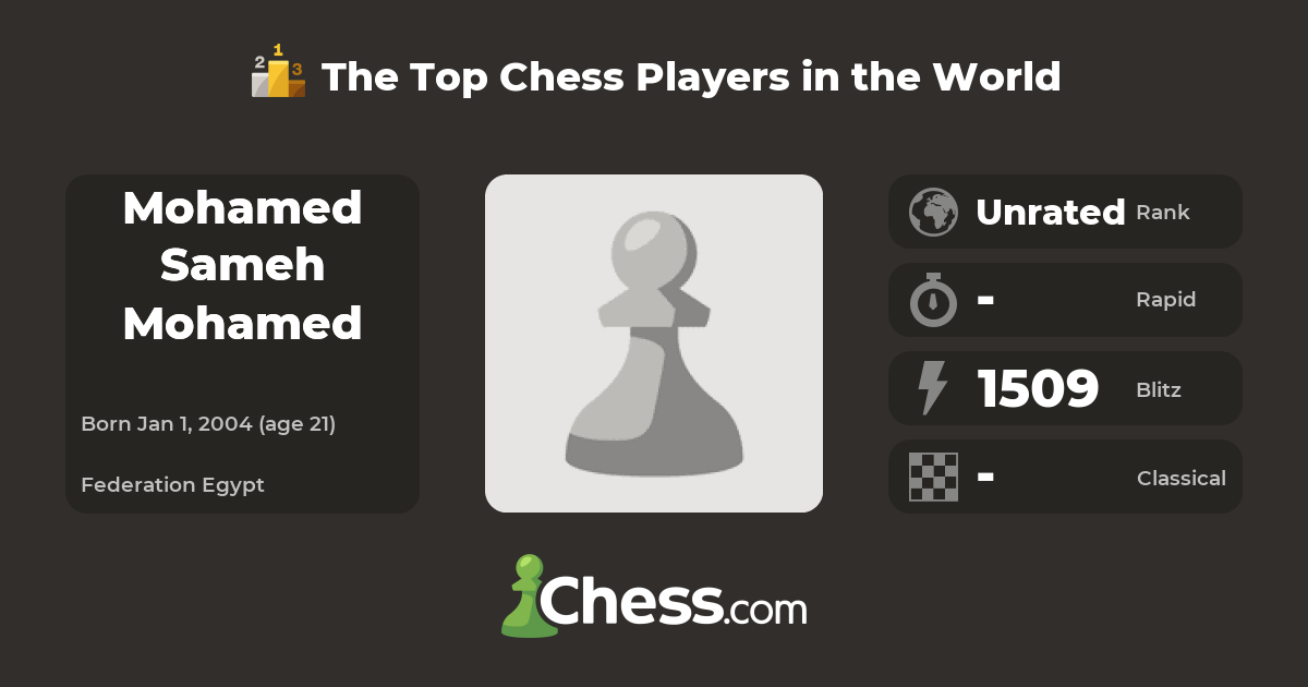 Mohamed Sameh Mohamed | Top Chess Players - Chess.com