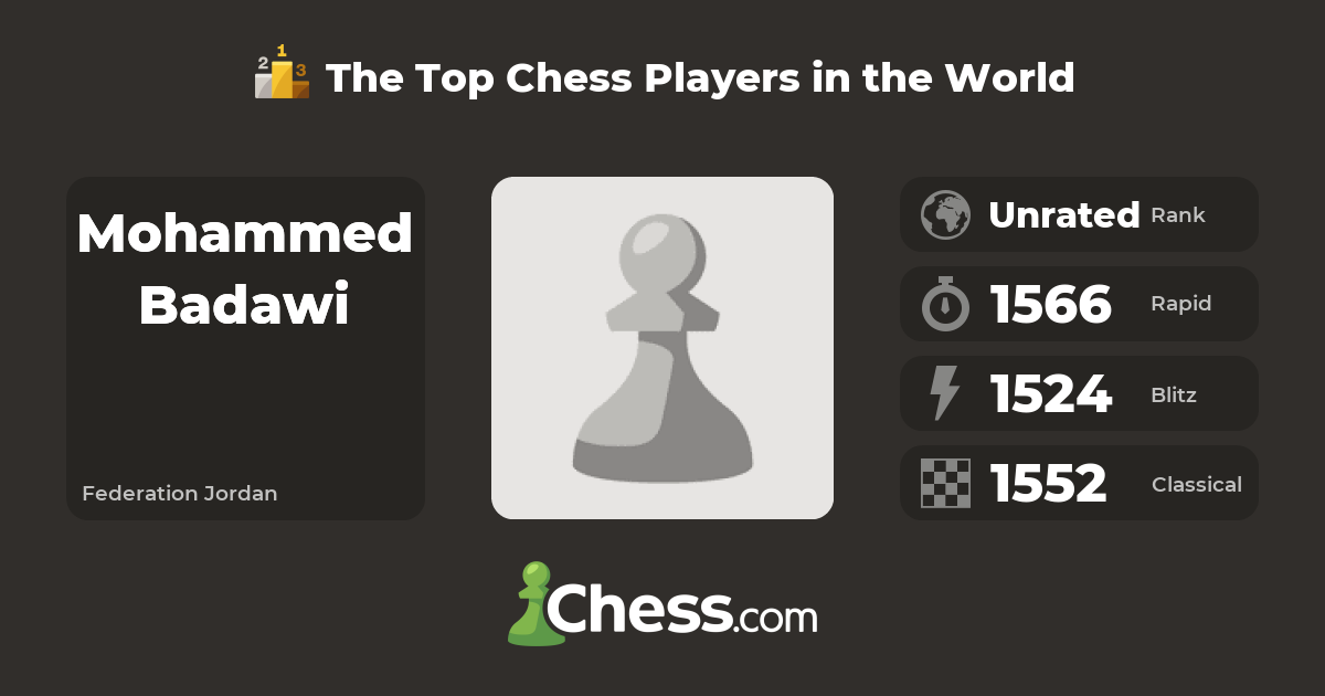 Mohammed Badawi | Top Chess Players - Chess.com