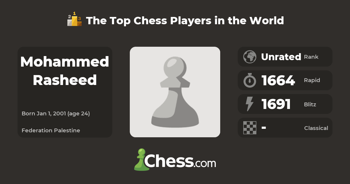 Mohammed Rasheed | Top Chess Players - Chess.com