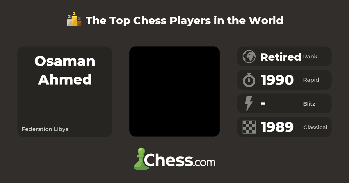 Osaman Ahmed | Top Chess Players - Chess.com