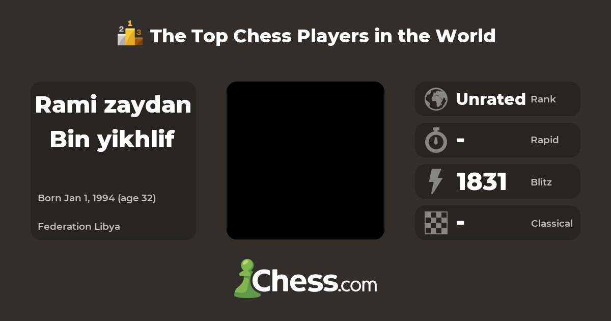 Rami zaydan Bin yikhlif | Top Chess Players - Chess.com