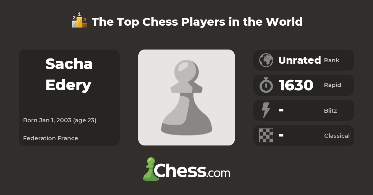 Sacha Edery | Top Chess Players - Chess.com