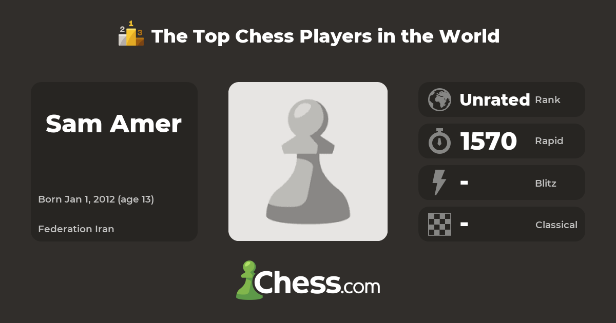 Sam Amer | Top Chess Players - Chess.com