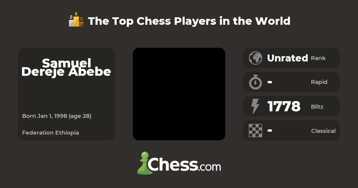 Samuel Dereje Abebe | Top Chess Players - Chess.com