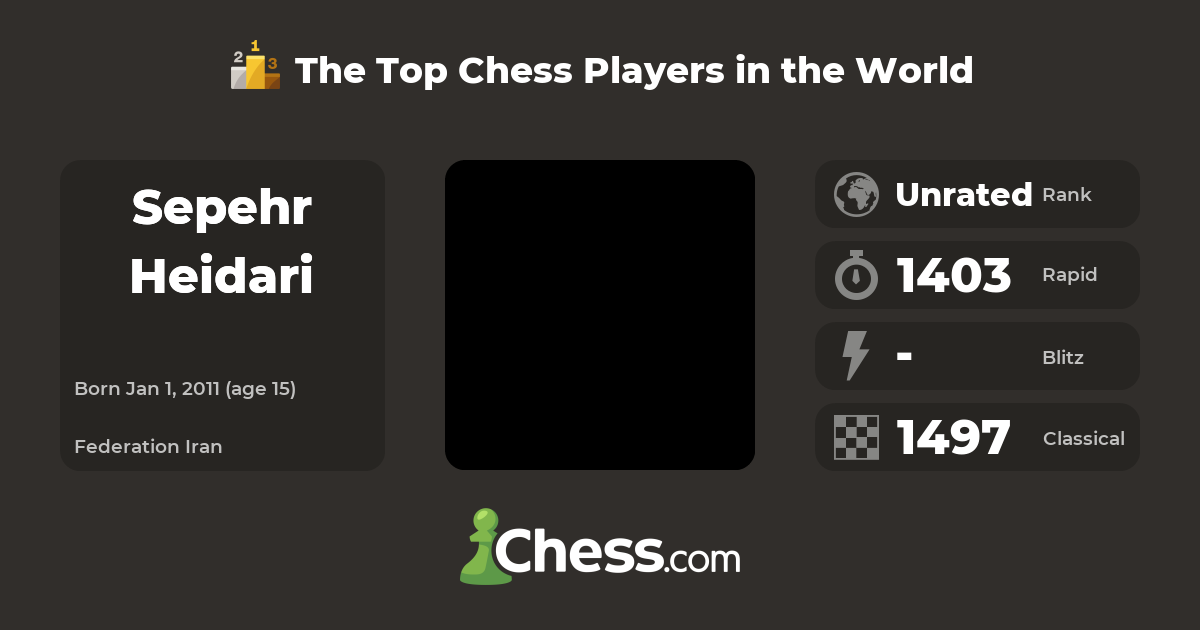 Sepehr Heidari | Top Chess Players - Chess.com