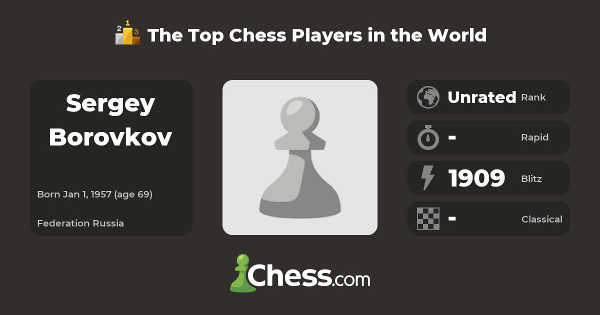 Sergey Borovkov | Top Chess Players - Chess.com