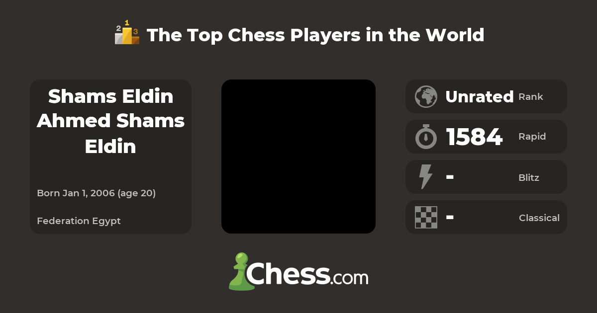 Shams Eldin Ahmed Shams Eldin | Top Chess Players - Chess.com