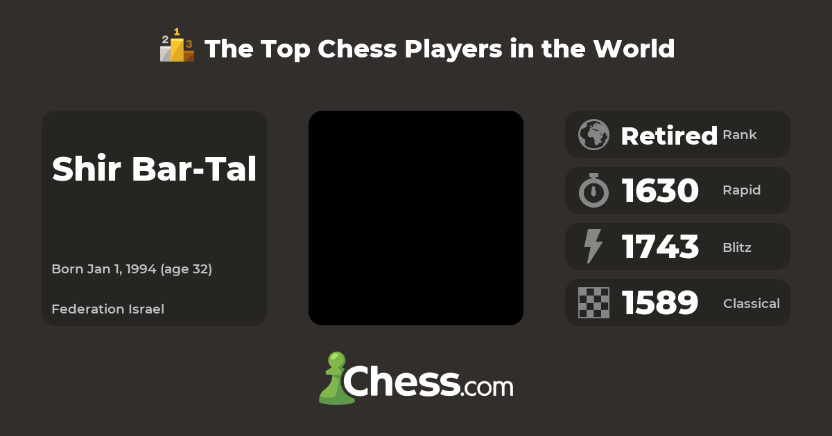 Shir Bar-Tal | Top Chess Players - Chess.com