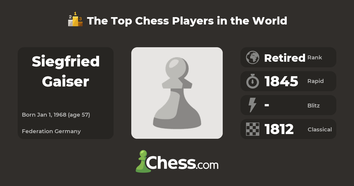Siegfried Gaiser | Top Chess Players - Chess.com