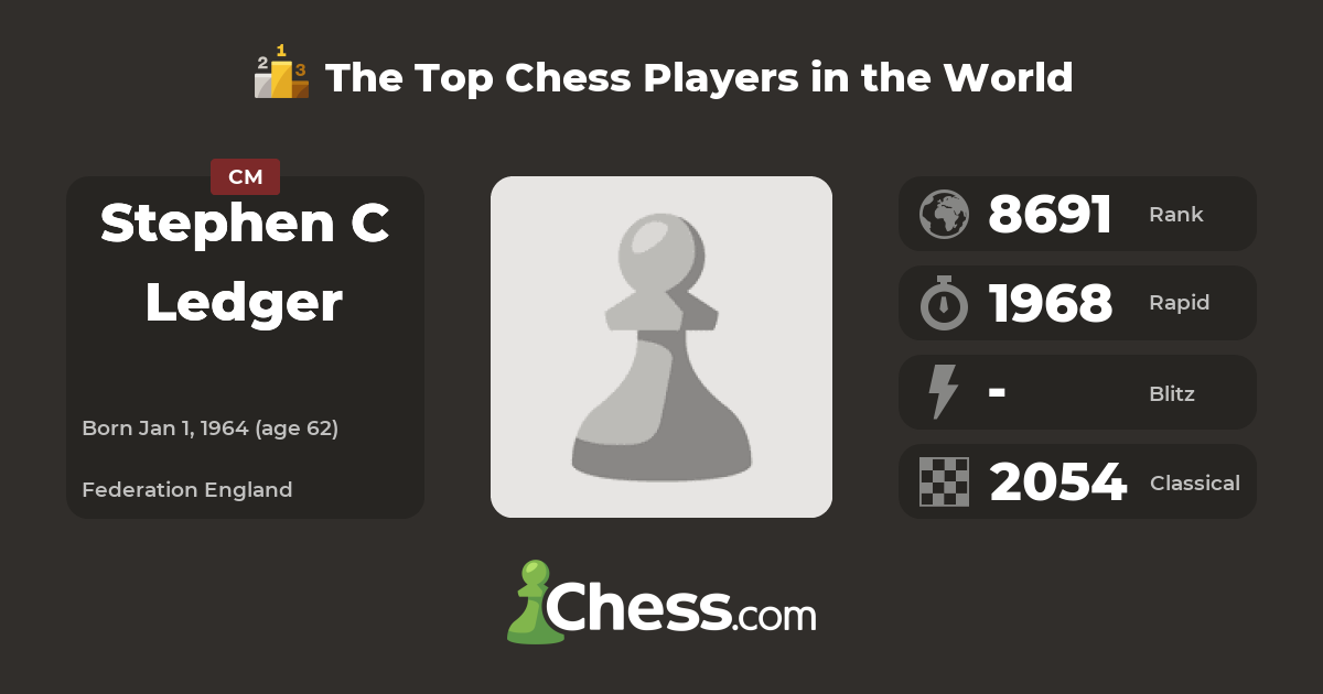 Stephen C Ledger | Top Chess Players - Chess.com