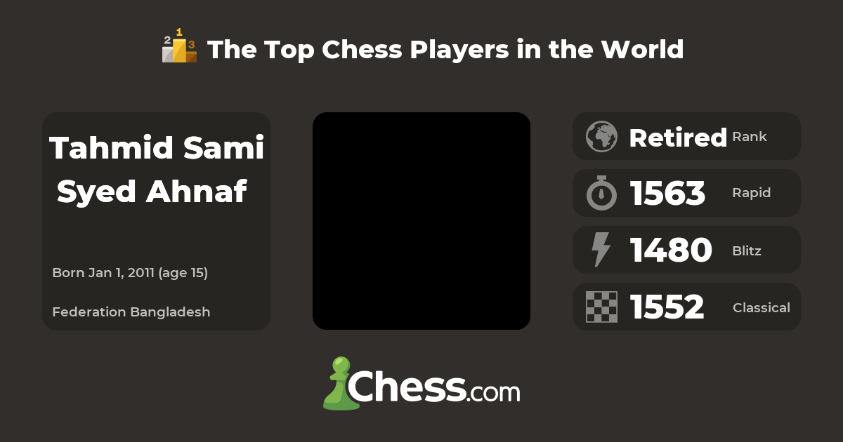 Tahmid Sami Syed Ahnaf | Top Chess Players - Chess.com