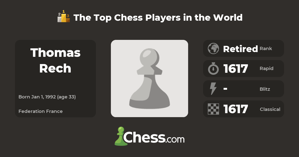 Thomas Rech | Top Chess Players - Chess.com