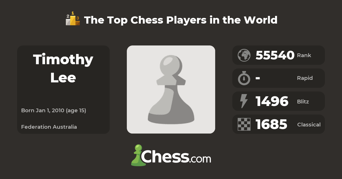 Timothy Lee | Top Chess Players - Chess.com