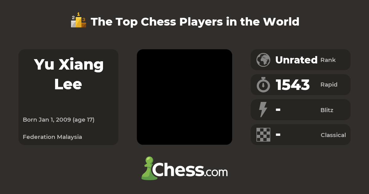 Yu Xiang Lee | Top Chess Players - Chess.com