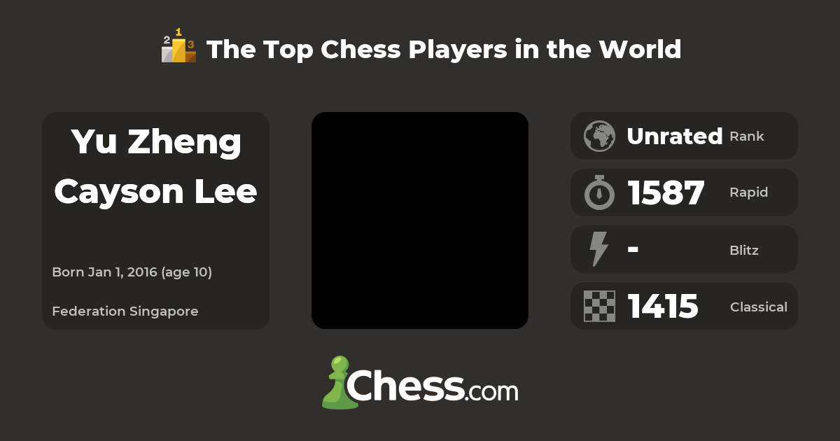 Yu Zheng Cayson Lee | Top Chess Players - Chess.com