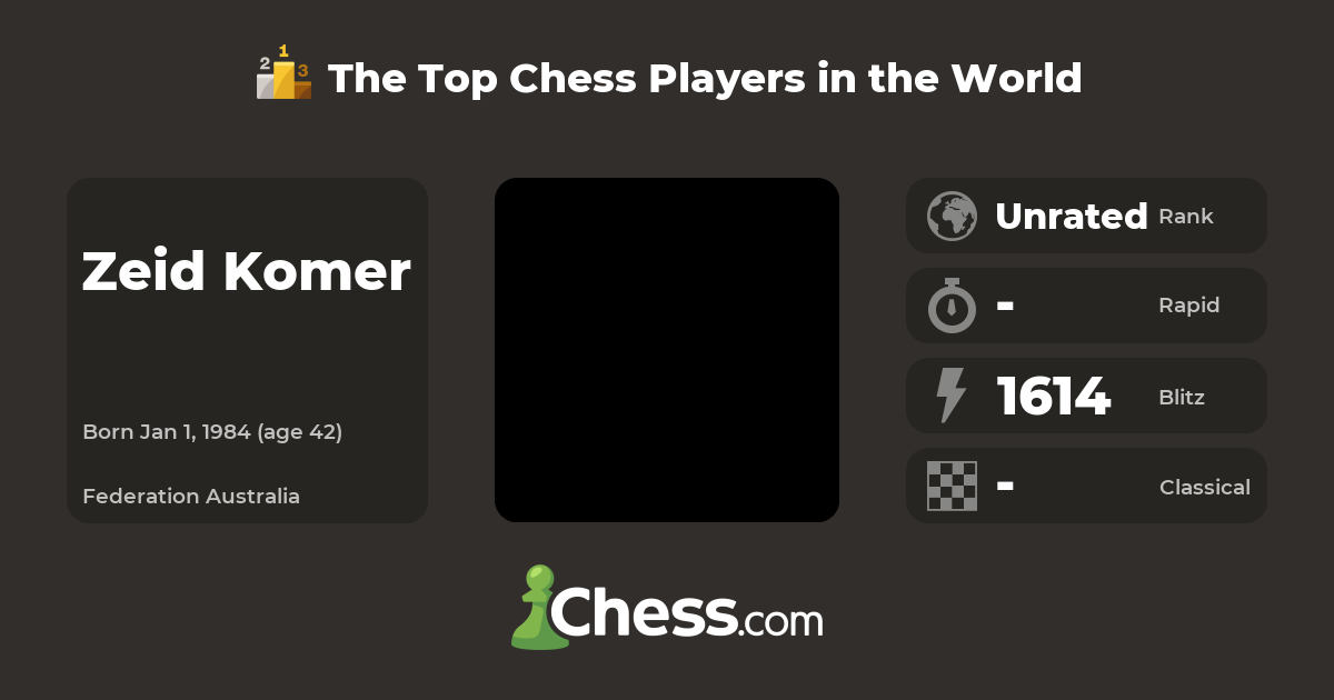 Zeid Komer | Top Chess Players - Chess.com
