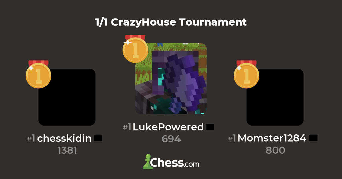 1/1 CrazyHouse Tournament - Live Chess Tournament - Chess.com