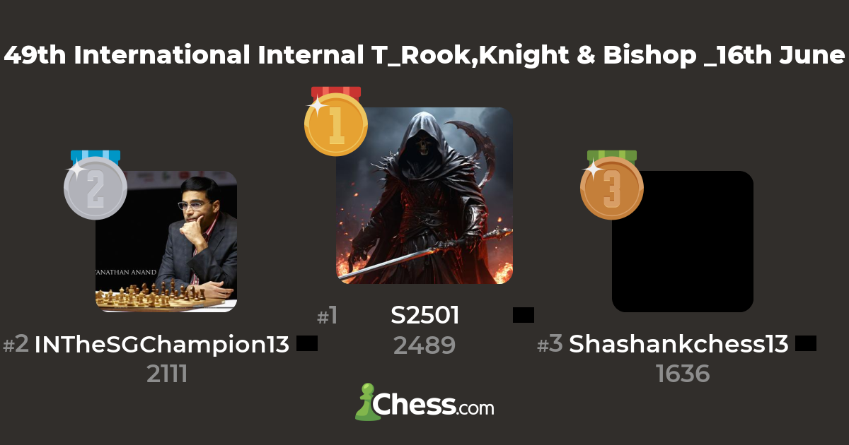 49th International Internal T_Rook,Knight & Bishop _16th June - Live ...