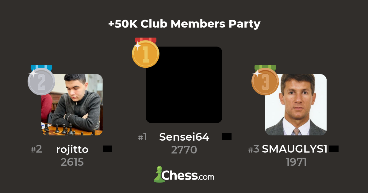 +50K Club Members Party - Live Chess Tournament - Chess.com