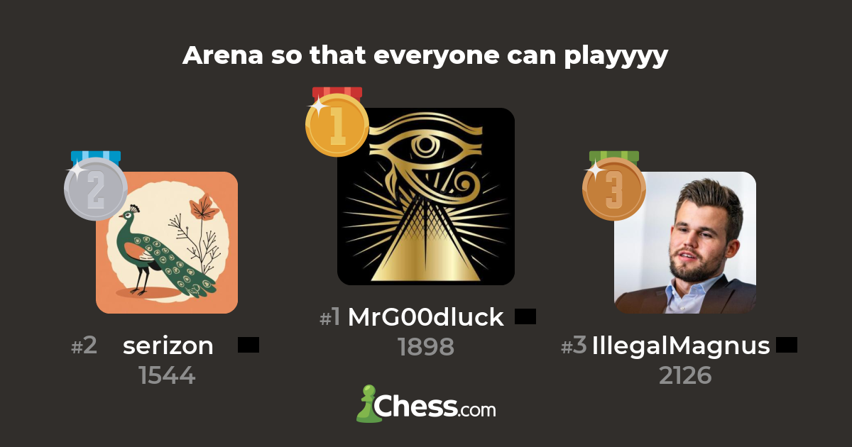 Arena so that everyone can playyyy - Live Chess Tournament - Chess.com