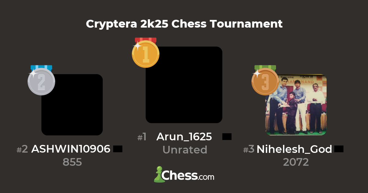 Cryptera 2k25 Chess Tournament - Live Chess Tournament - Chess.com