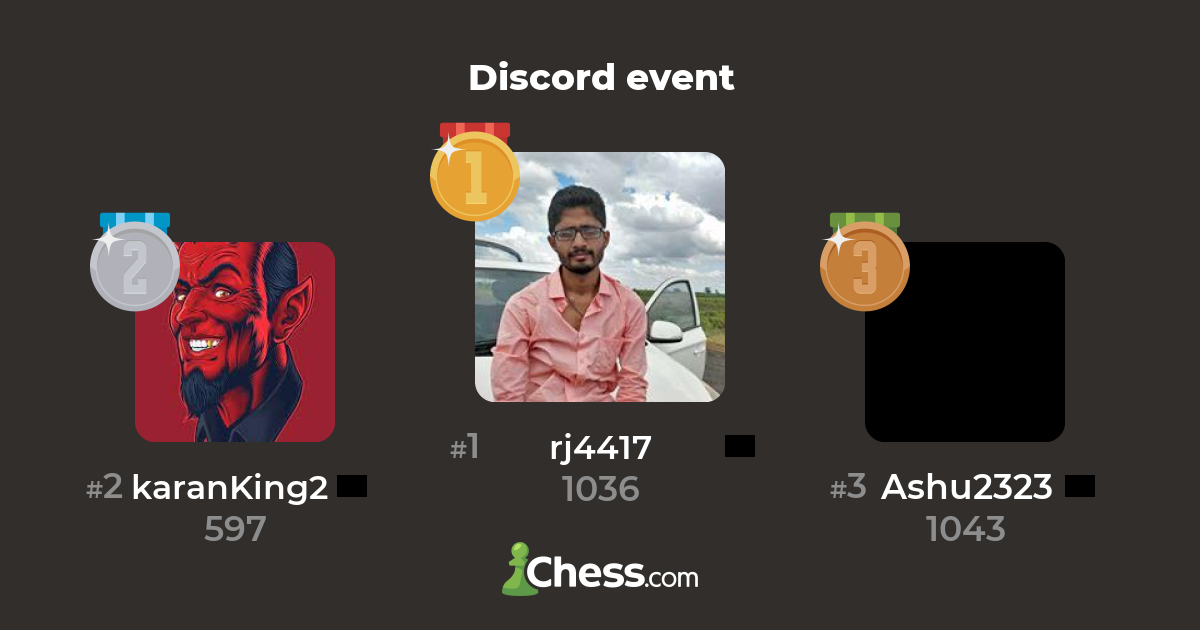 Discord event - Live Chess Tournament - Chess.com