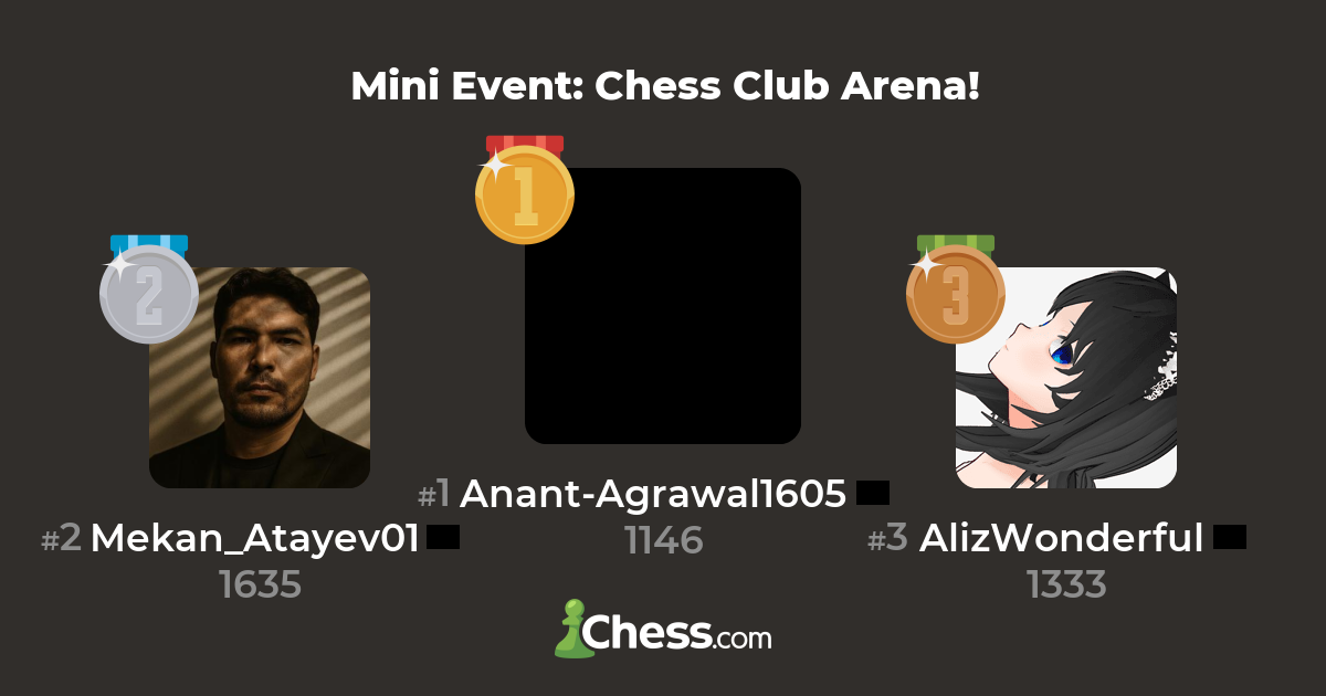 Mini Event: Chess Club Arena! - Live Chess Tournament - Chess.com