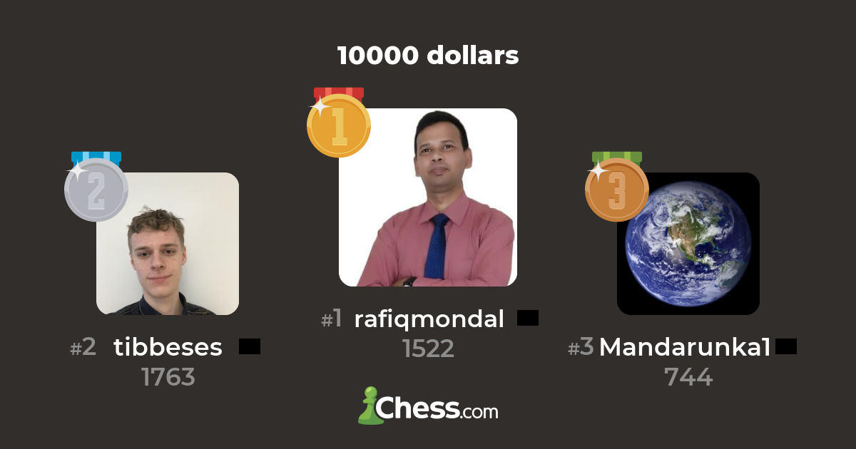 10000 dollars - Live Chess Tournament - Chess.com