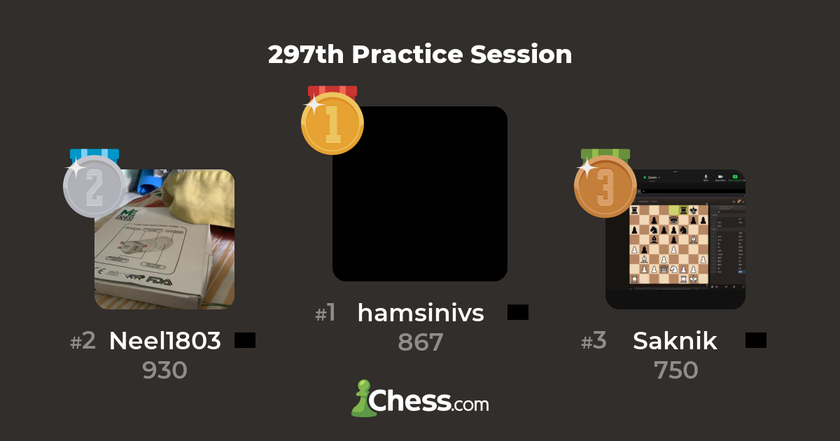 297th Practice Session - Live Chess Tournament - Chess.com