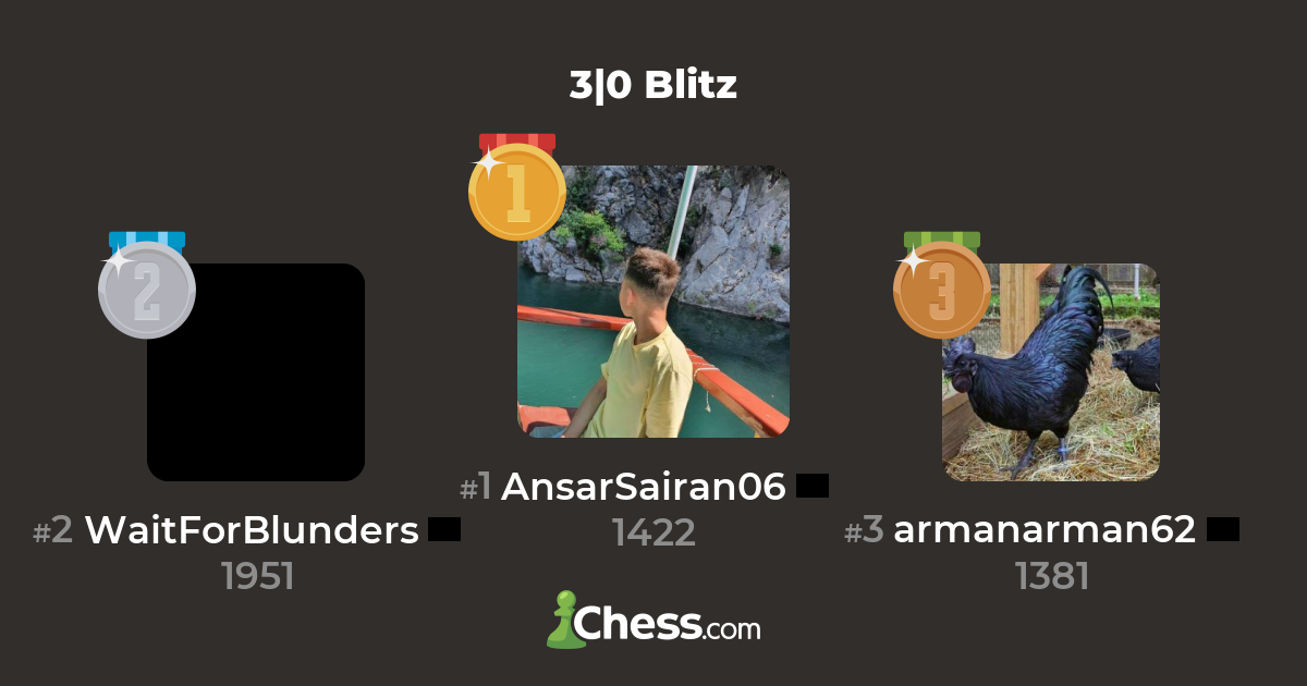 3|0 Blitz - Live Chess Tournament - Chess.com