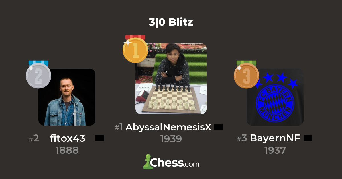 3|0 Blitz - Live Chess Tournament - Chess.com