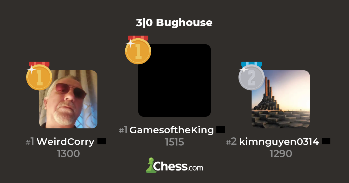 3|0 Bughouse - Live Chess Tournament - Chess.com