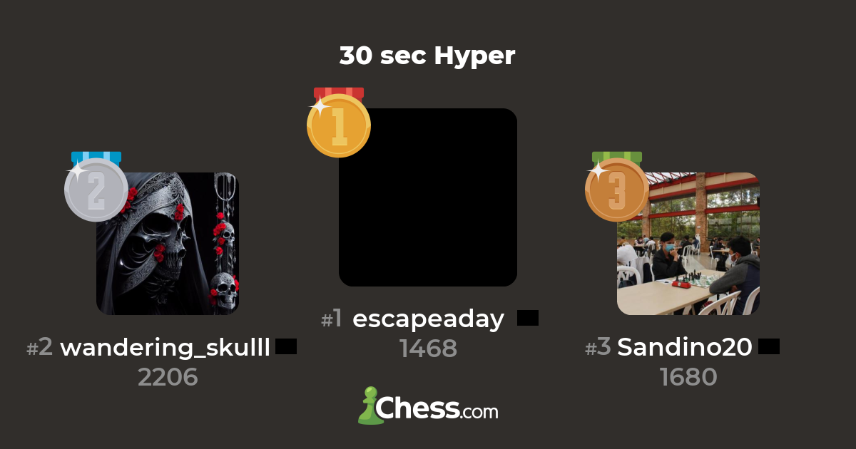30 sec Hyper - Live Chess Tournament - Chess.com