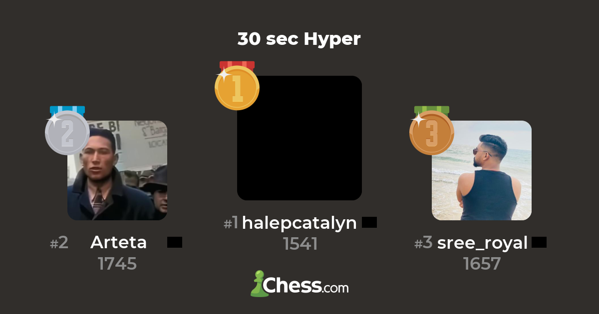30 sec Hyper - Live Chess Tournament - Chess.com