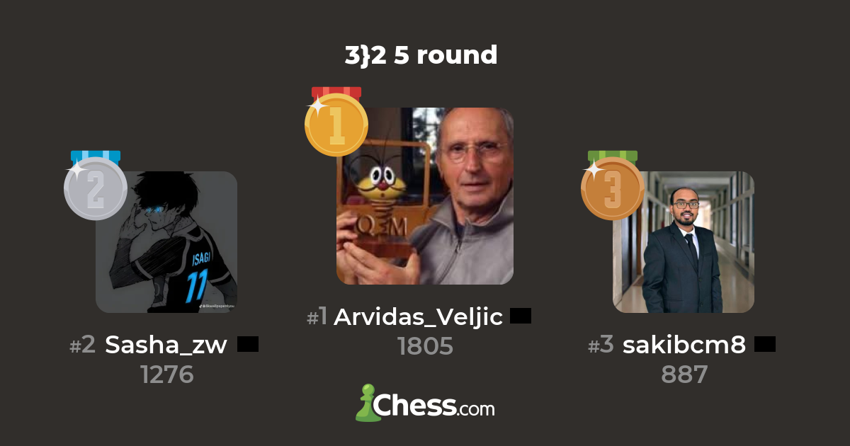 3}2 5 round - Live Chess Tournament - Chess.com