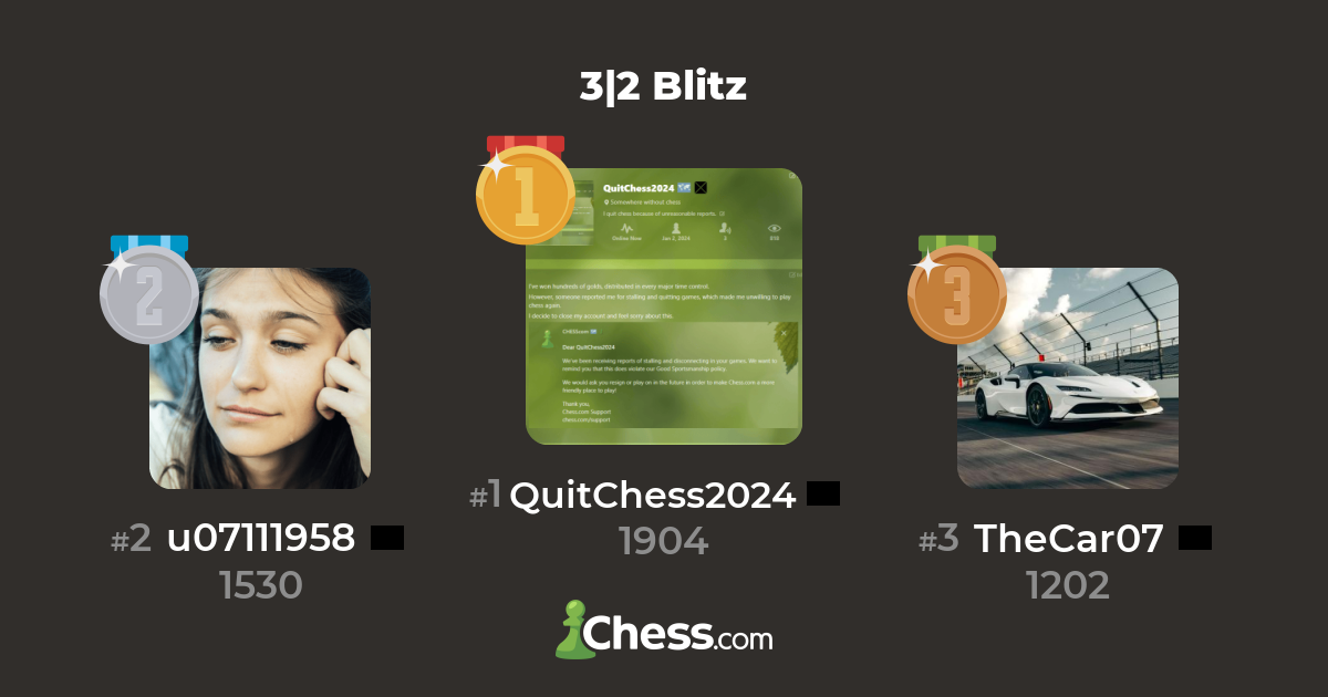 3|2 Blitz - Live Chess Tournament - Chess.com