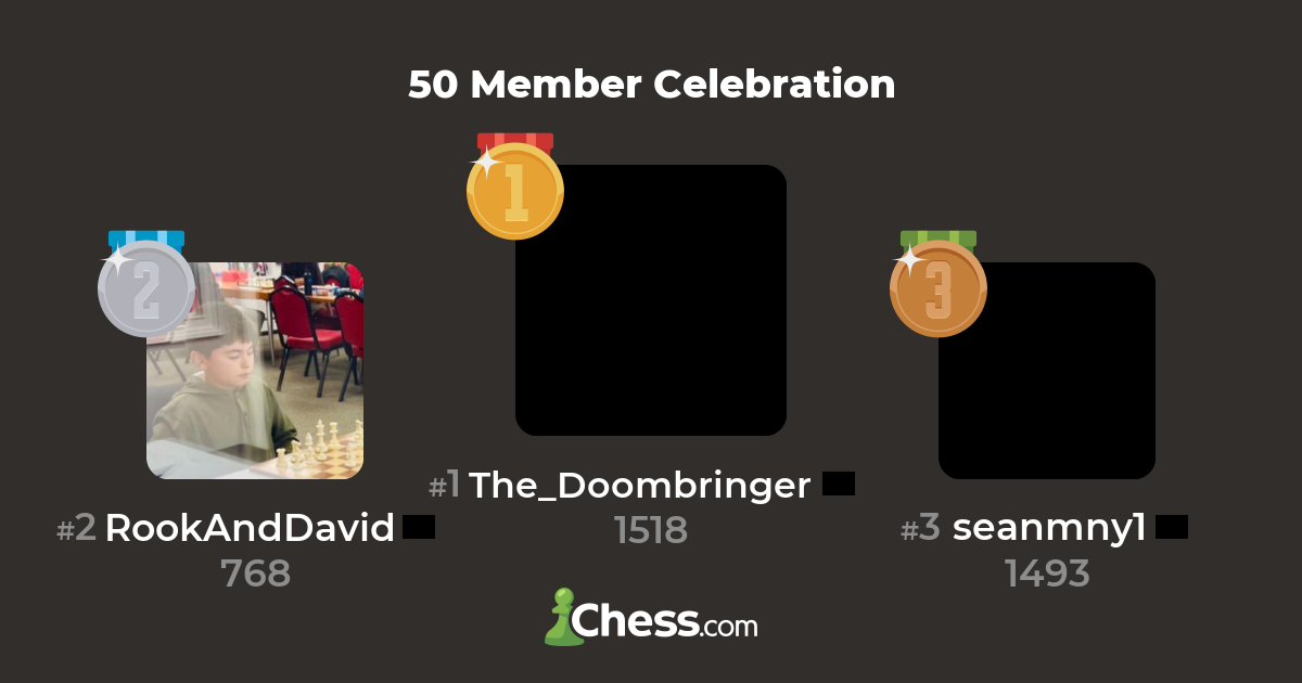 50 Member Celebration - Live Chess Tournament - Chess.com