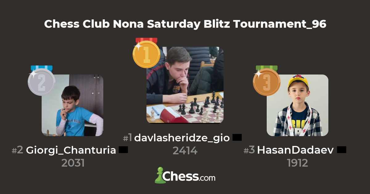Chess Club Nona Saturday Blitz Tournament_96 - Live Chess Tournament ...