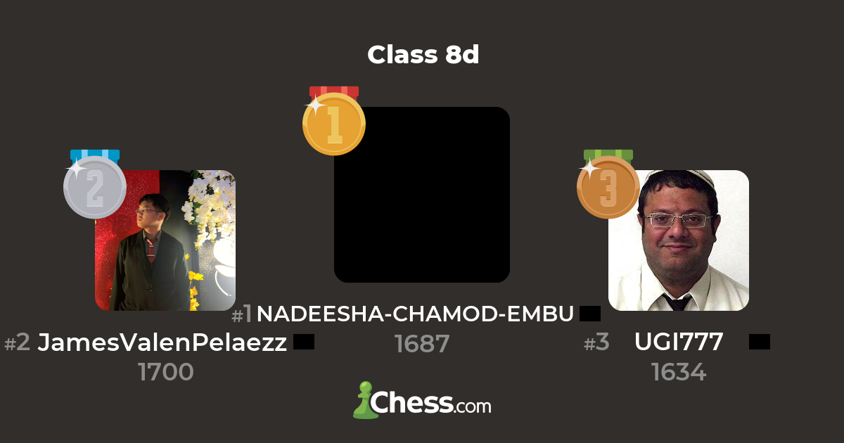 Class 8d - Live Chess Tournament - Chess.com