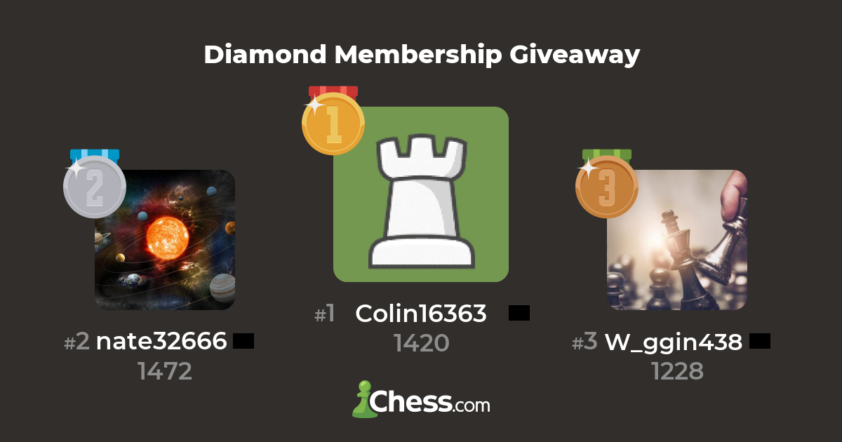 Diamond Membership Giveaway - Live Chess Tournament - Chess.com