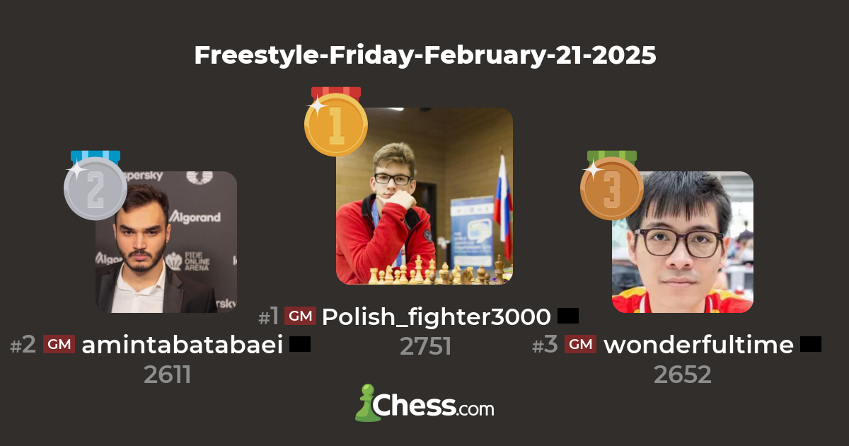 Freestyle-Friday-February-21-2025 - Live Chess Tournament - Chess.com
